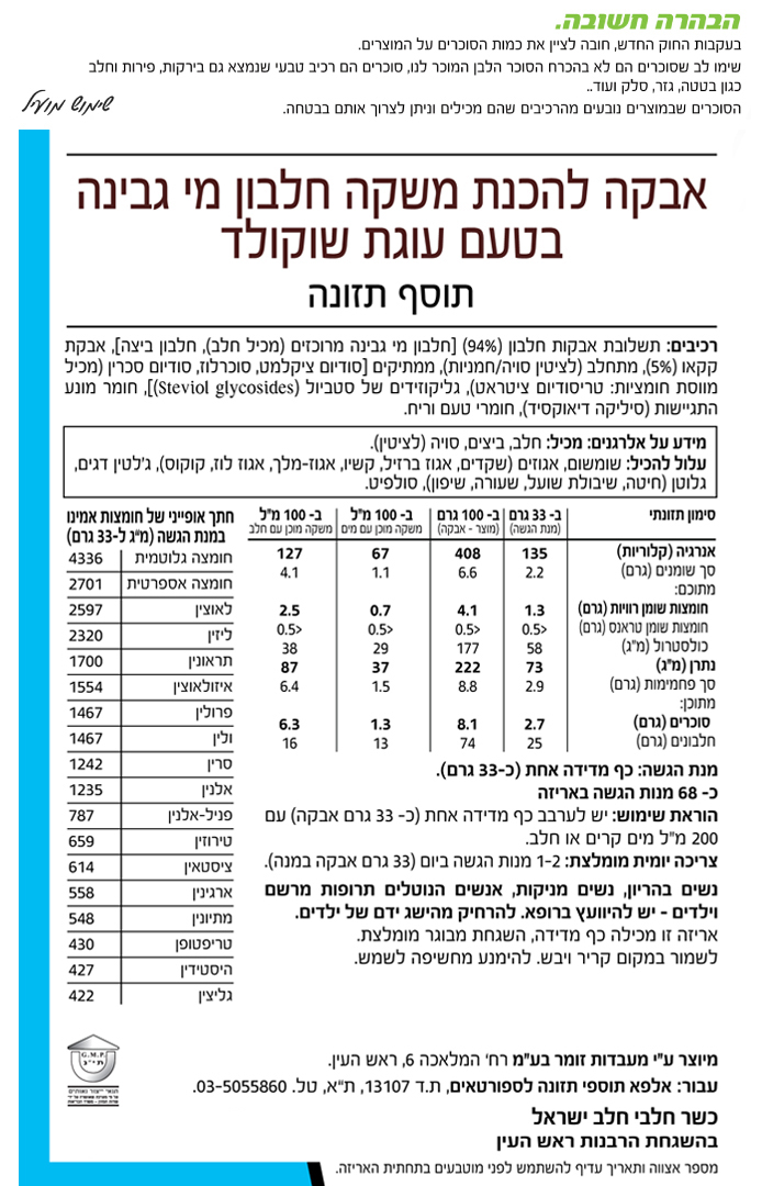 אלפא מיקס | ALFA MIX במנות אישיות! - טבע בריא