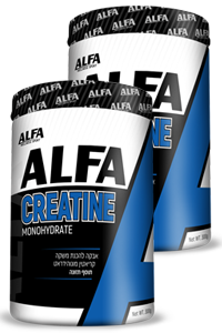 קריאטין 300 גרם - אלפא | ALFA - טבע בריא