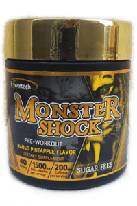 משפרי ביצועים: קדם אימון מונסטר שוק | Monster Shock | פאוורטק - טבע בריא